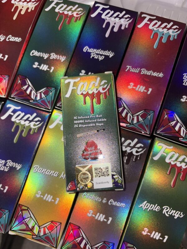 Fade 2g disposable vape premium rechargeable vaporizer device