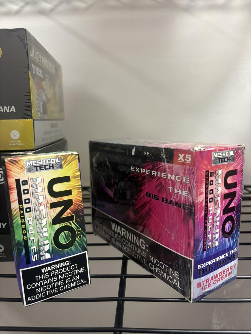 UNO Bars disposable